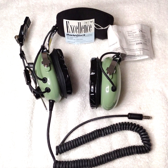 DAVID CLARK | Headphones | David Clark Aviation Headset H76 No Box New ...